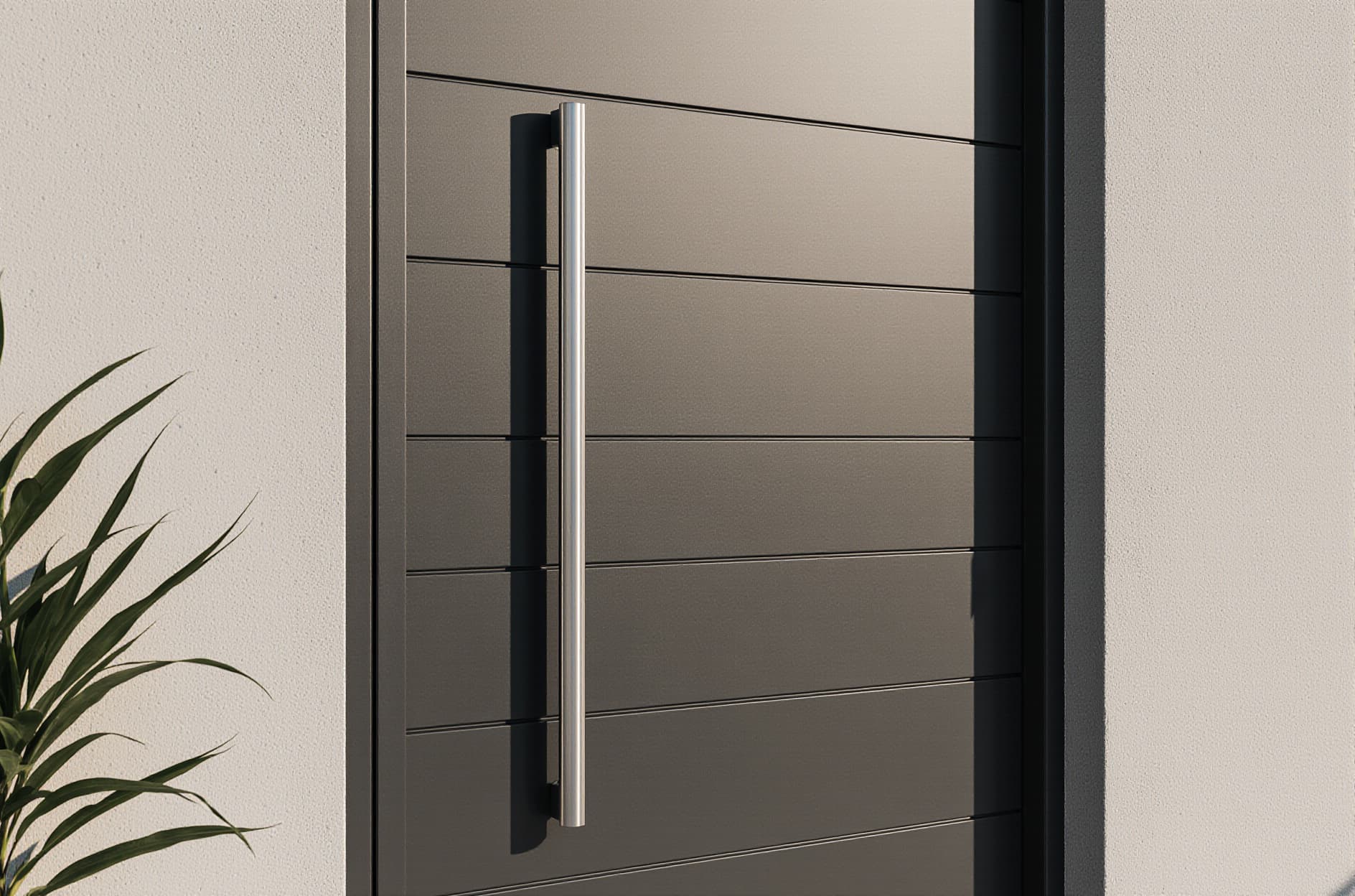 Porte d'entrée en acier : allier sécurité, design et performance ...